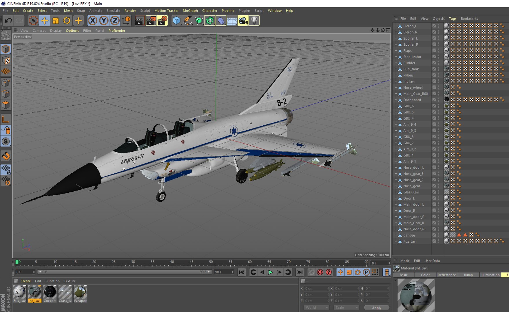 3D IAI Lavi Fighter Model - TurboSquid 2139848