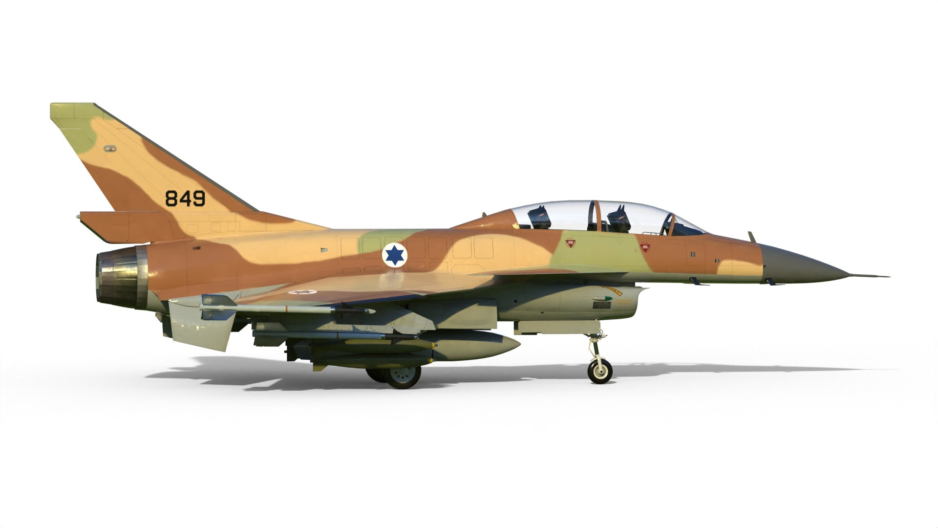 3D IAI Lavi Fighter Model - TurboSquid 2139848