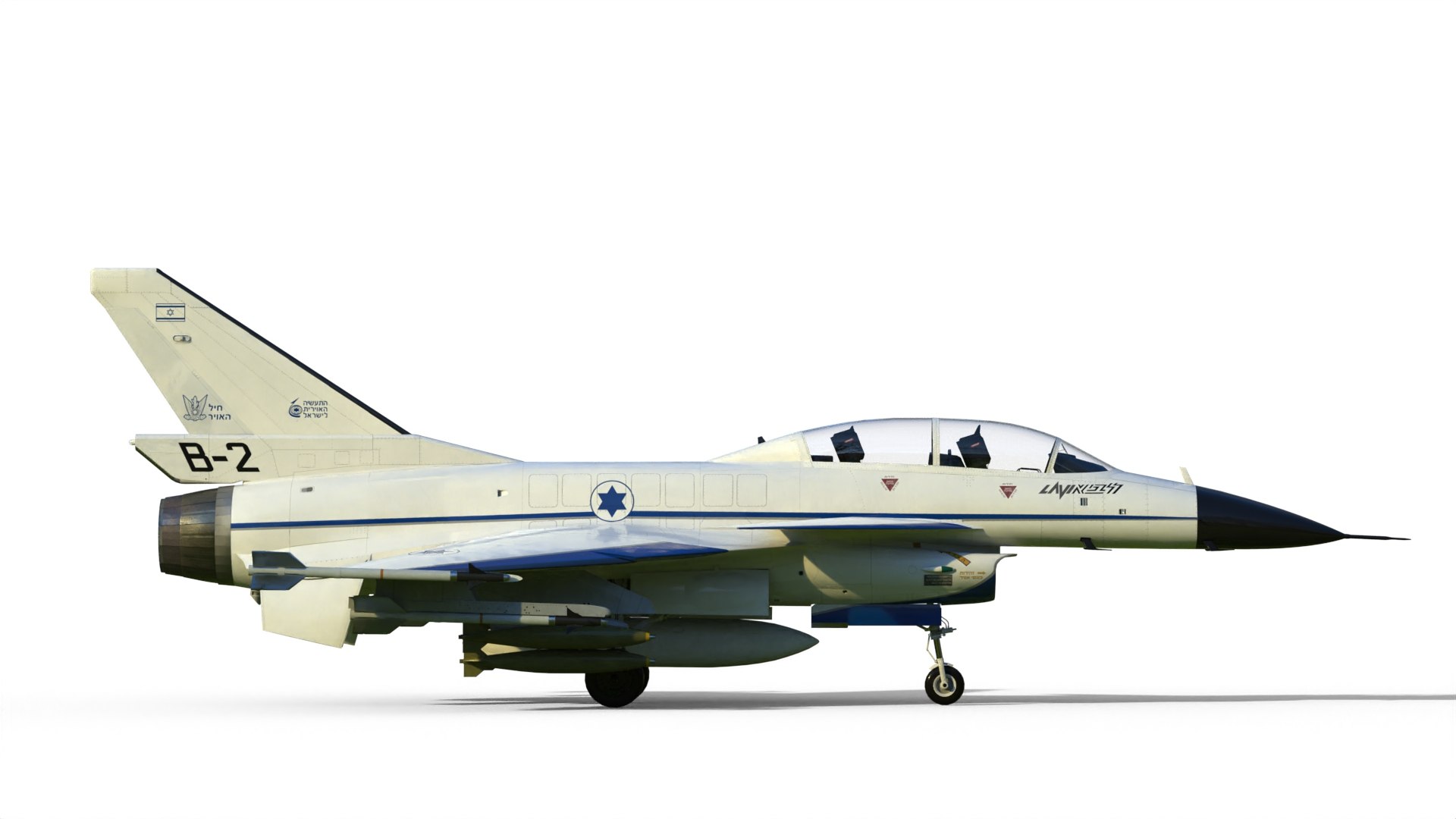 3D IAI Lavi Fighter Model - TurboSquid 2139848