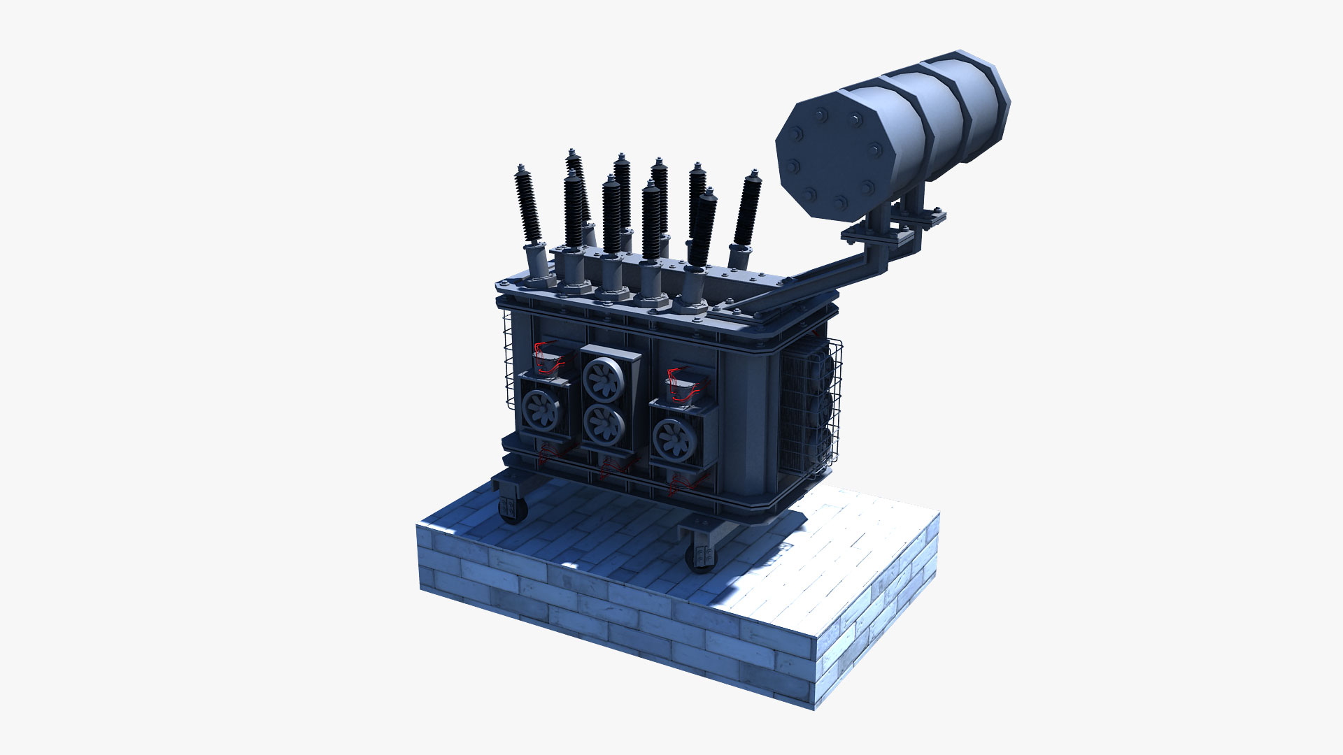 3D Industrial Transformer 07 - TurboSquid 1965185