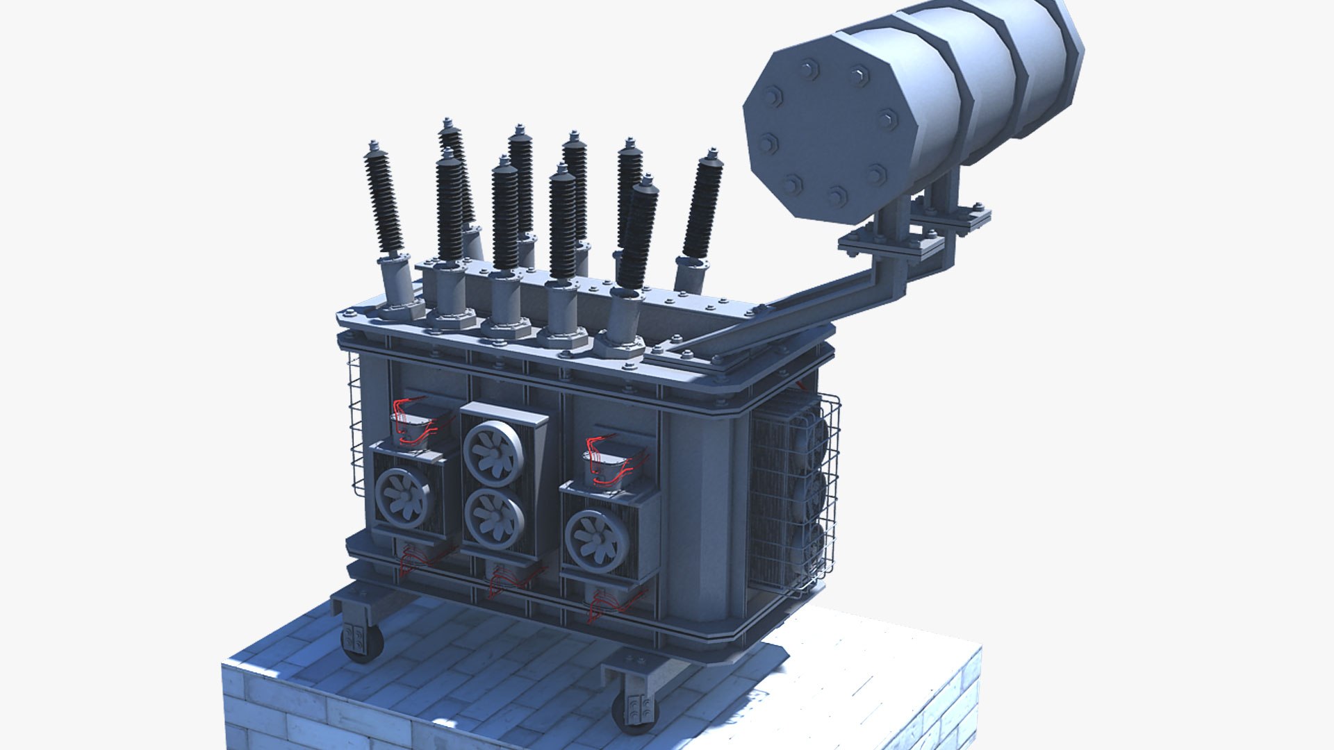 3D Industrial Transformer 07 - TurboSquid 1965185