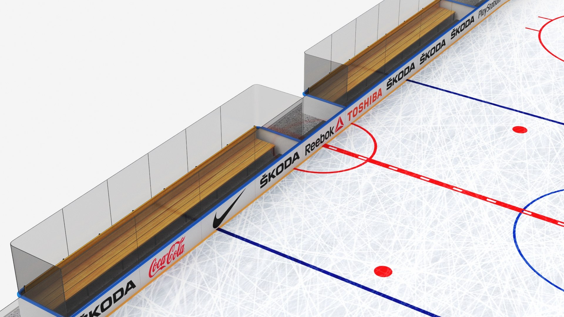 3D Real Hockey Rink Model - TurboSquid 1485551