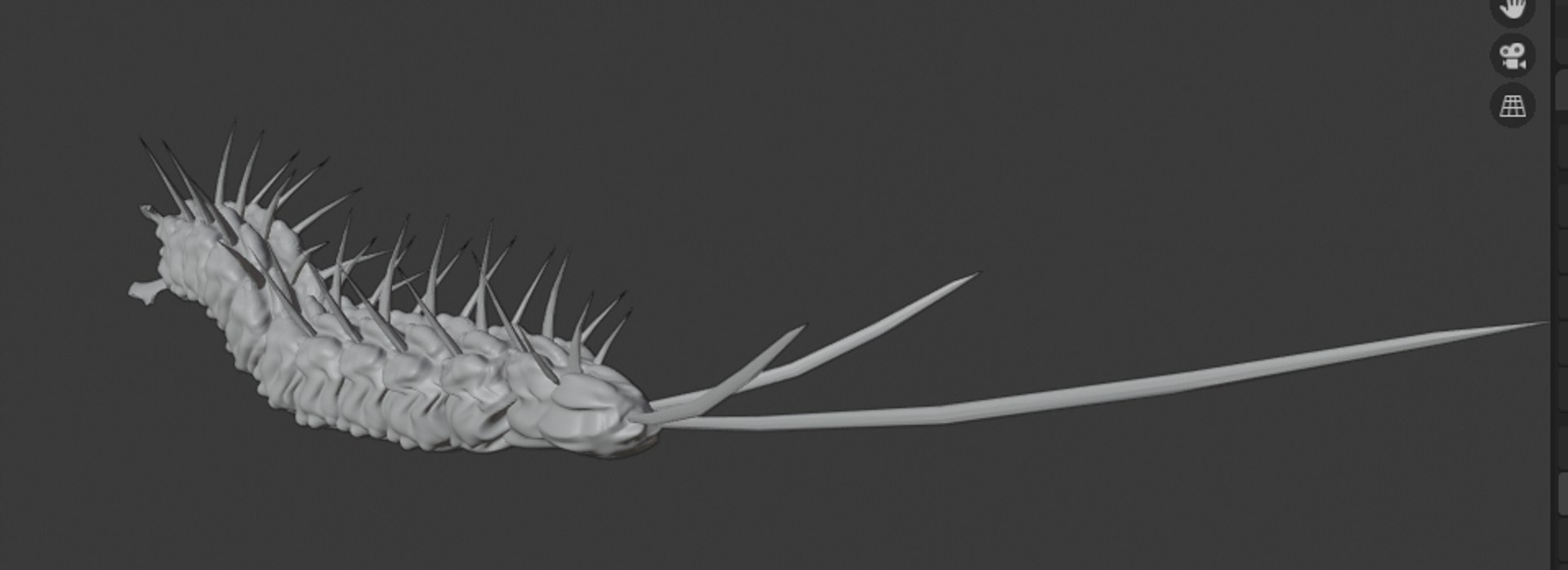 3D model Worm monster - TurboSquid 1734175