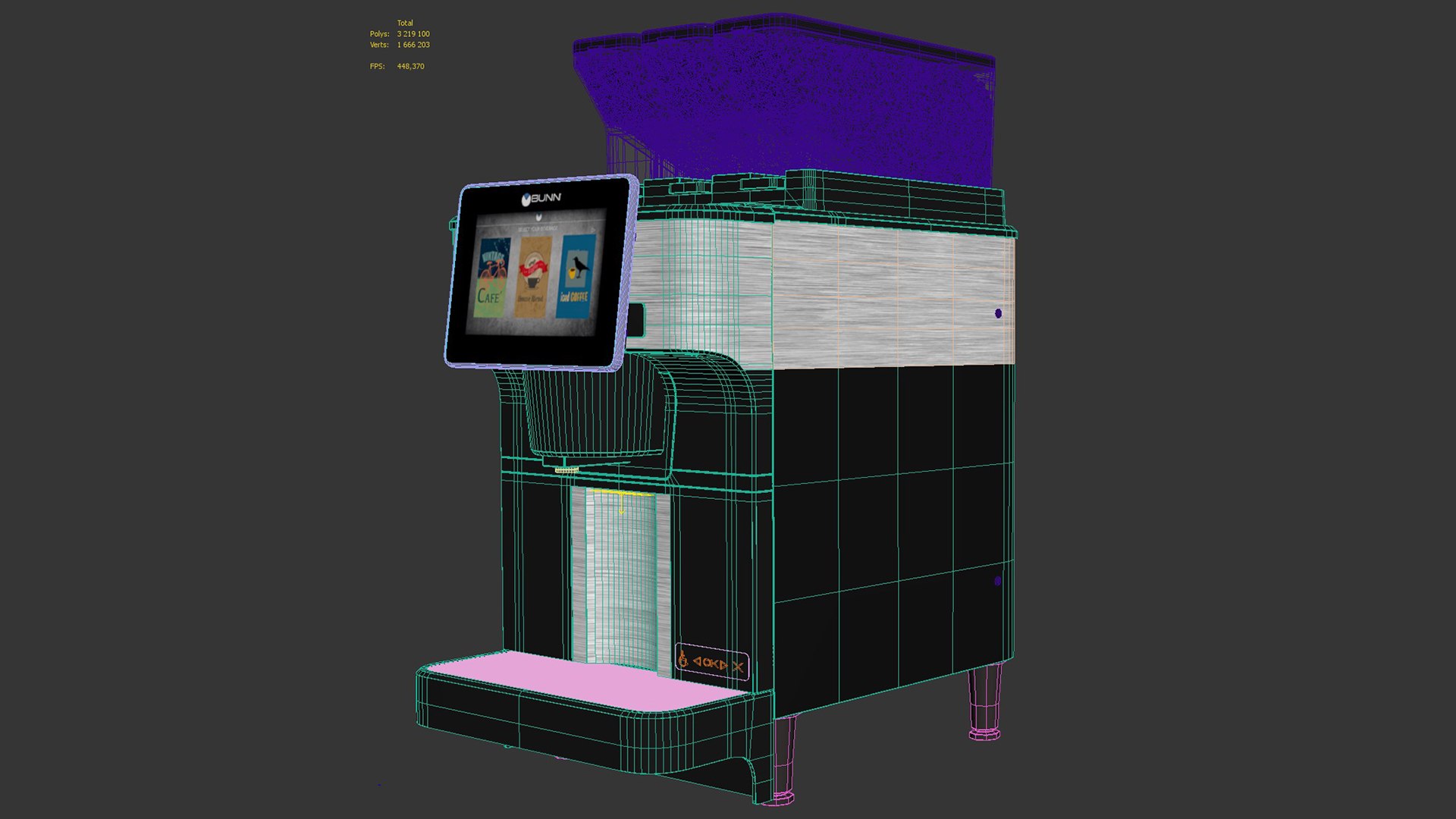 BUNN Fast Cup Coffee Machine 3D Model - TurboSquid 1998634