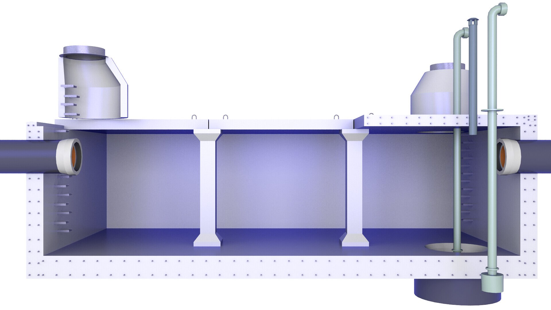 Stormwater Tank Diagram Low 6 model - TurboSquid 2096465