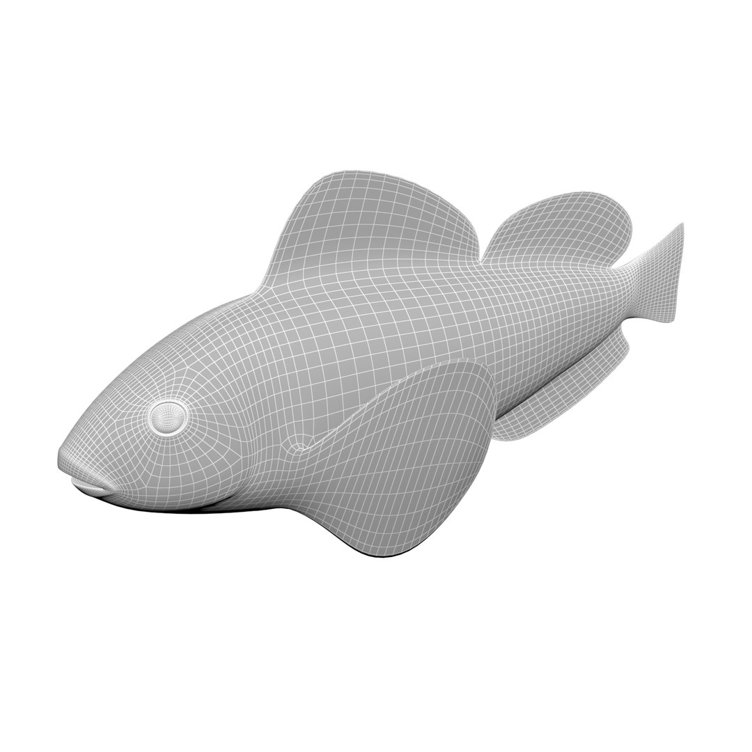Rasp fish 3D model - TurboSquid 1368472