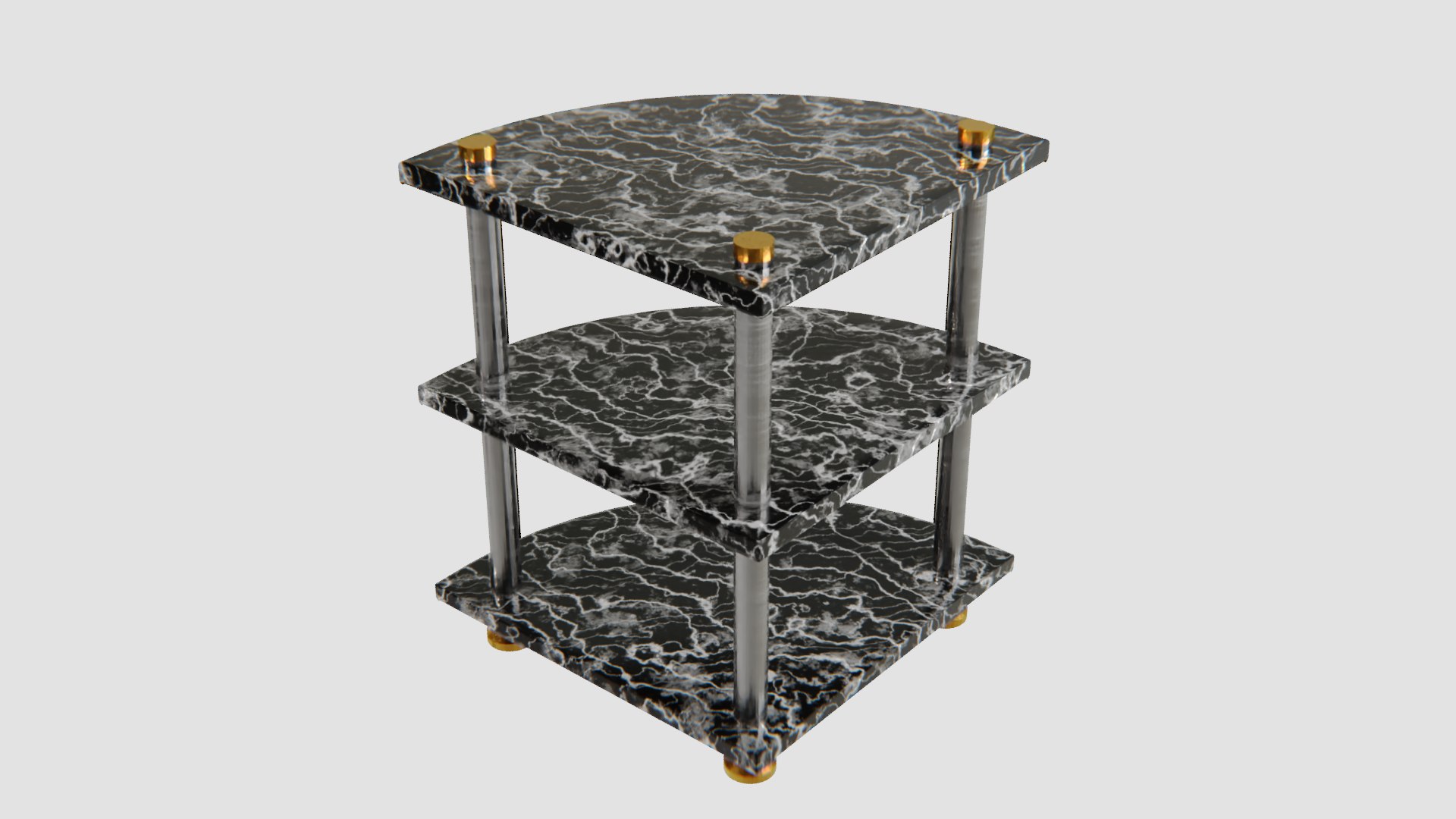 3D Corner Rack Model - TurboSquid 2238401