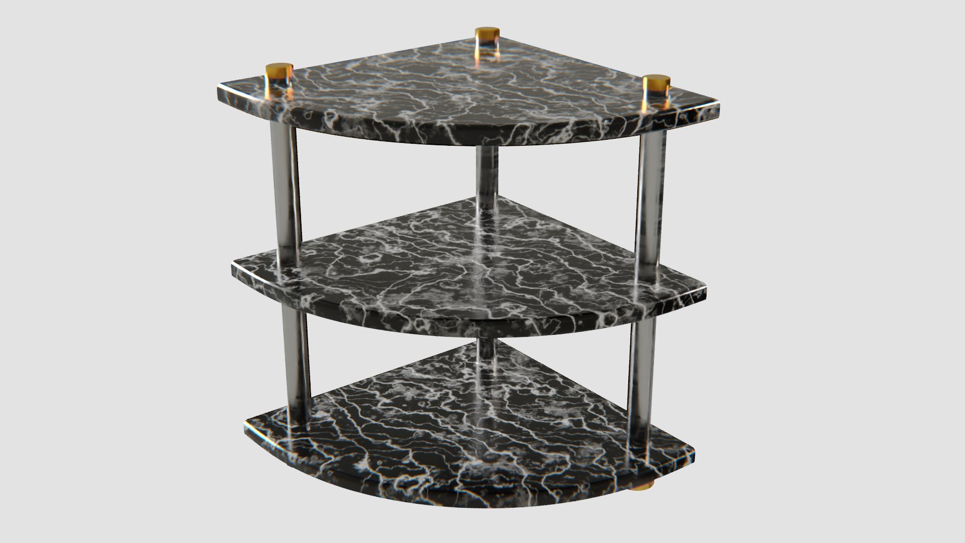 3D Corner Rack Model - TurboSquid 2238401