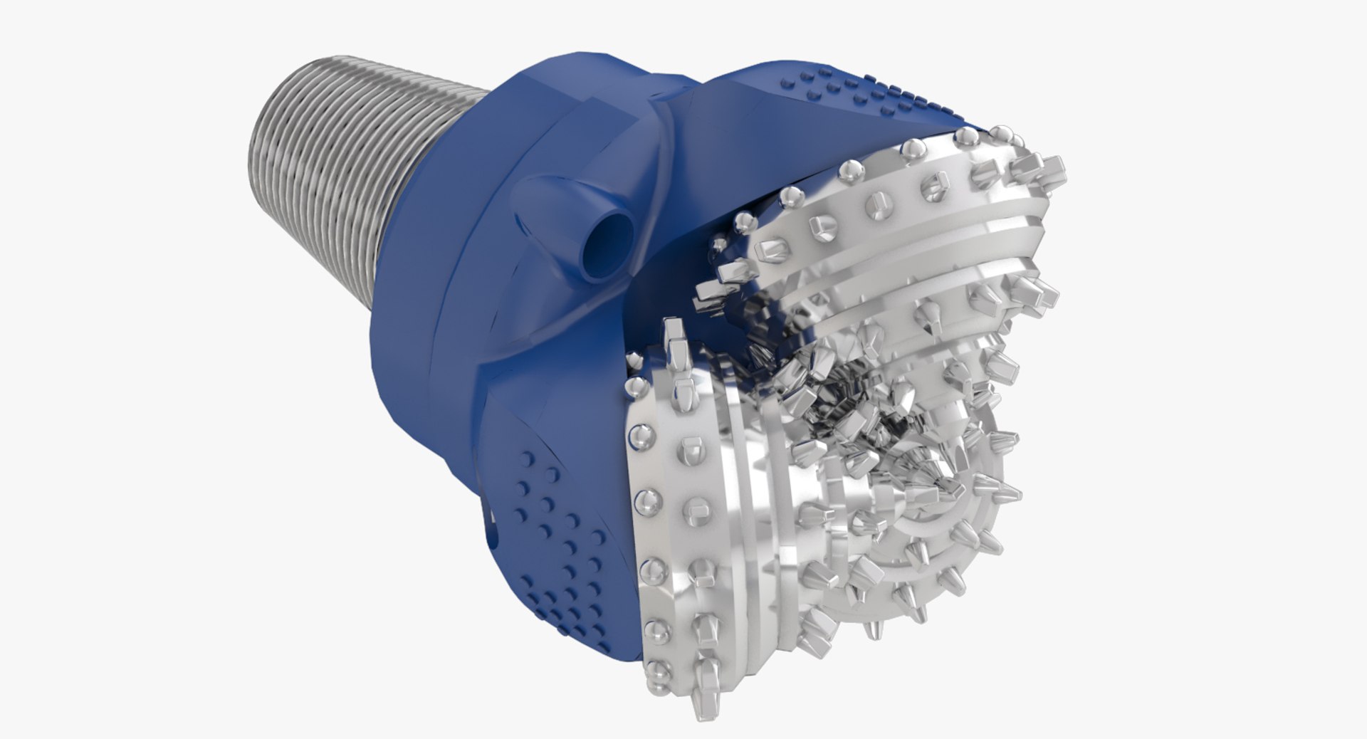 3D Tricone Drill Bit Model - TurboSquid 1317900