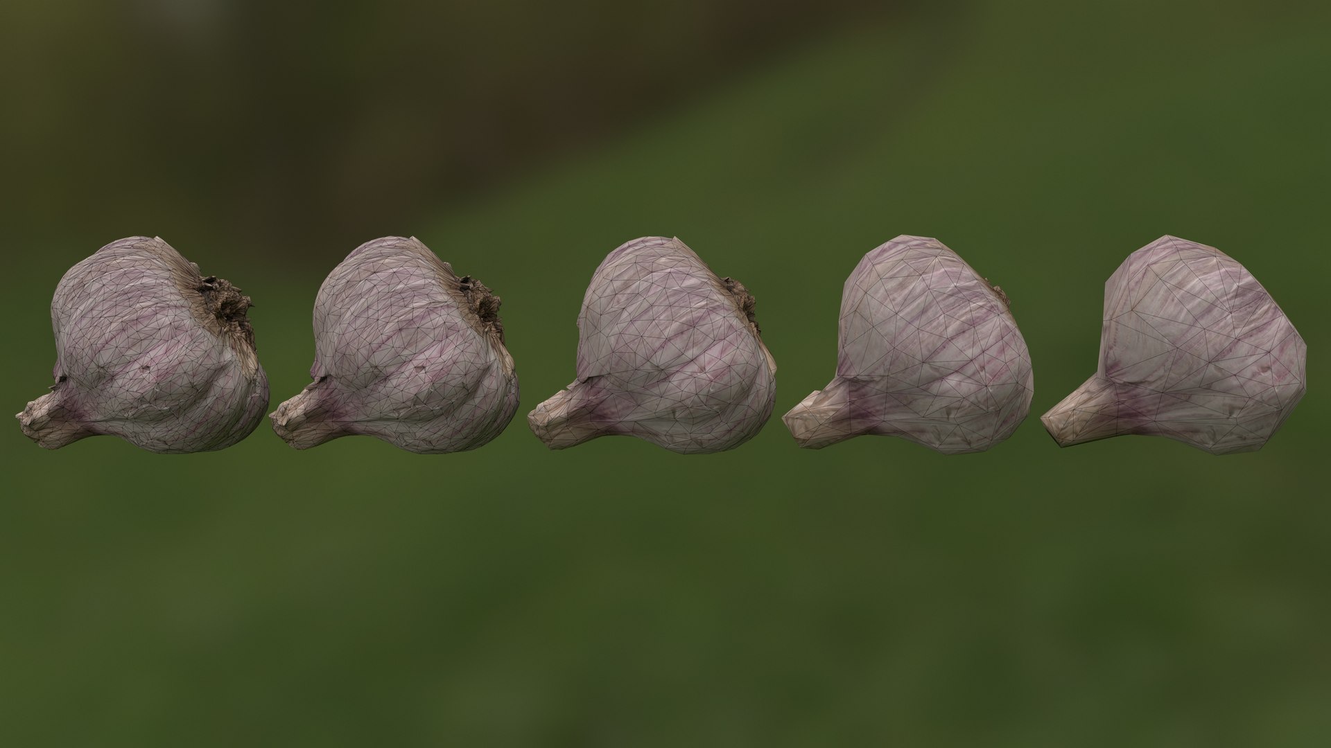 3D Model Realistic Garlic - TurboSquid 1545672