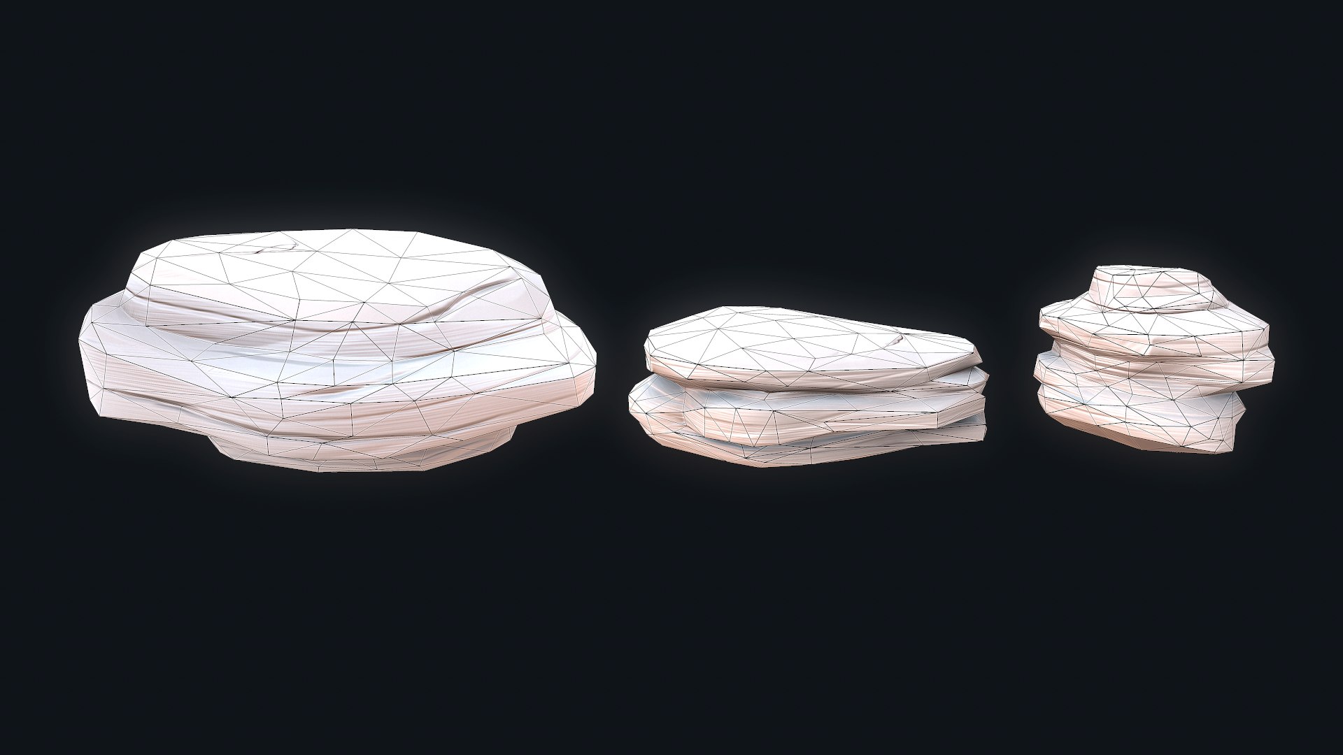 Stylized Desert Rock Collection 3D Model - TurboSquid 2134729