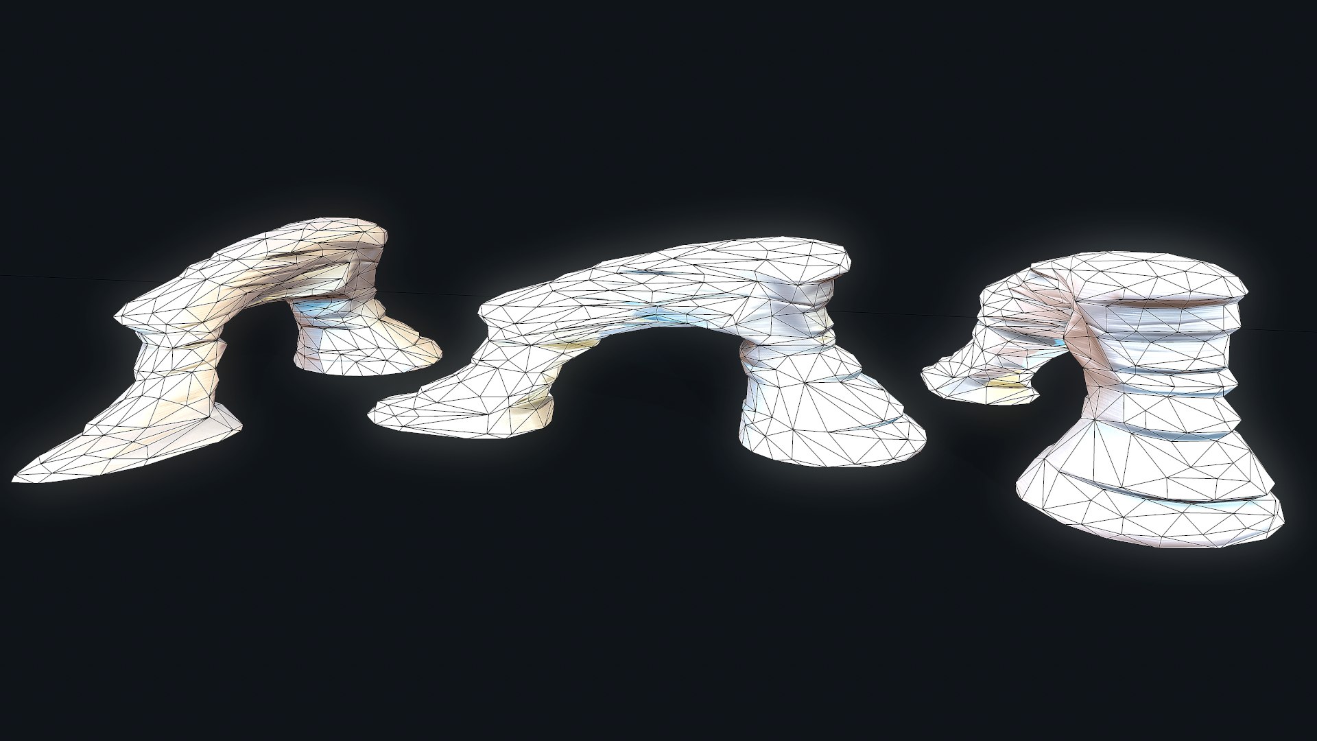 Stylized Desert Rock Collection 3D Model - TurboSquid 2134729