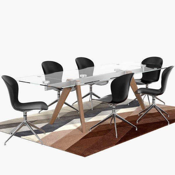 monza table boconcept 3d model