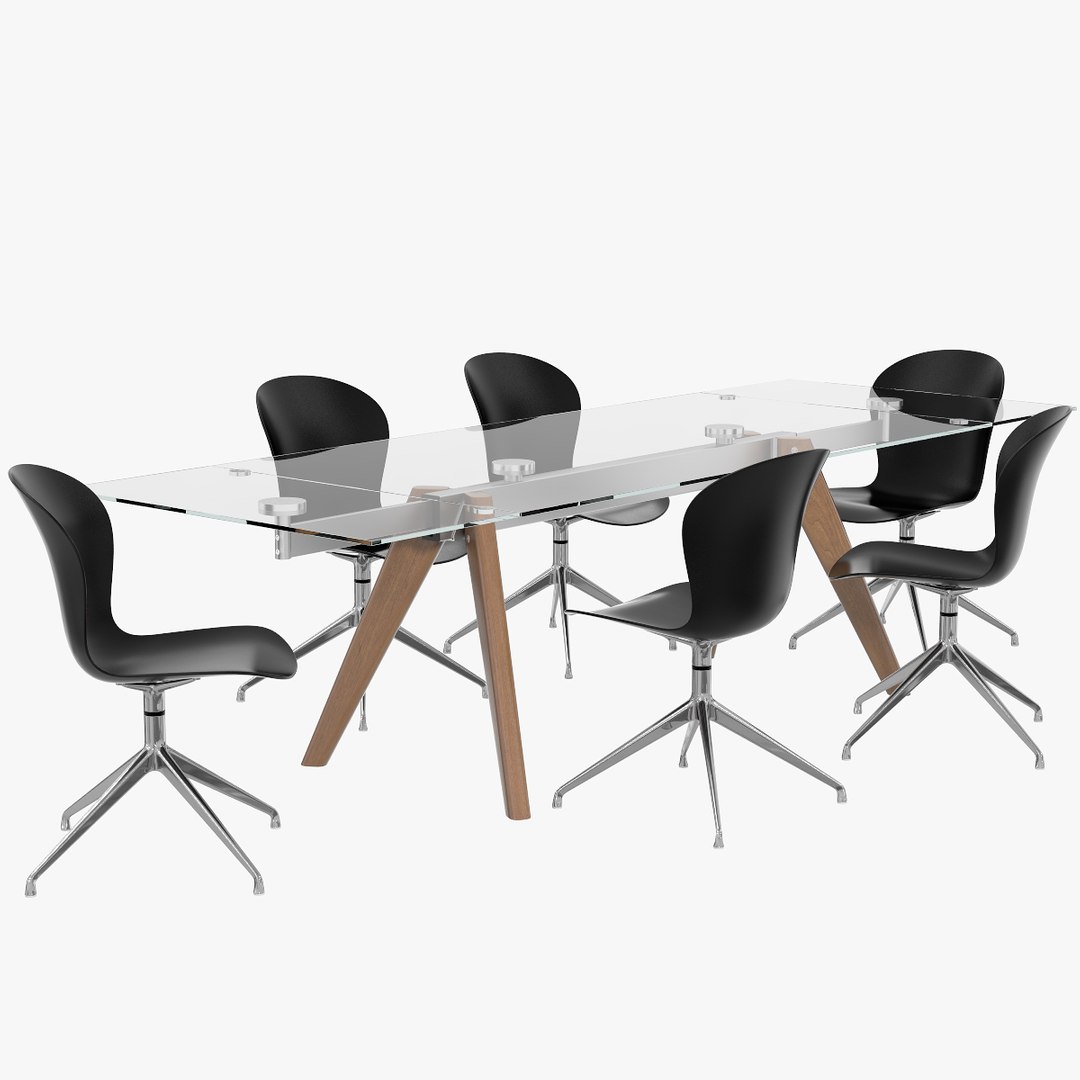 3d monza table adelaide chairs model
