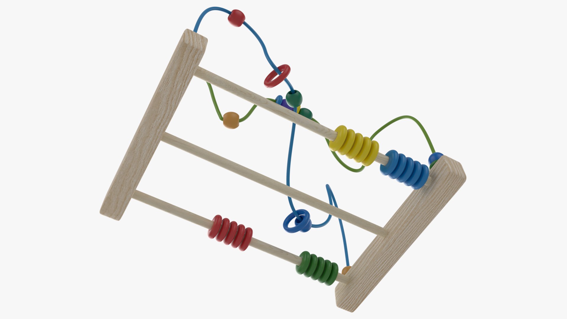Bead abacus wire maze model - TurboSquid 1580796
