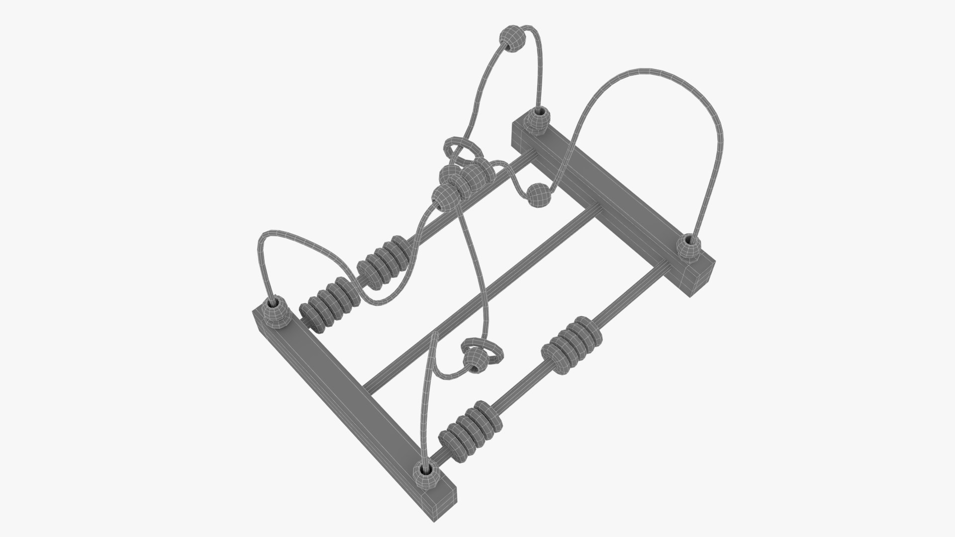 Bead abacus wire maze model - TurboSquid 1580796
