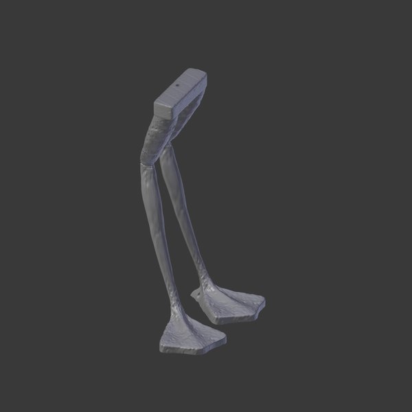 3D stork leg lamp model - TurboSquid 1670734
