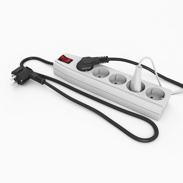 Power Strip 3D Models for Download | TurboSquid