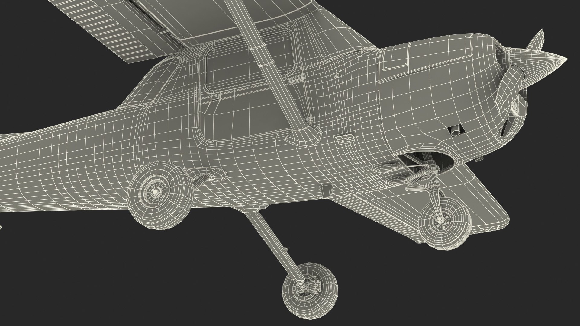 3D multipurpose civil aircraft engine - TurboSquid 1603216