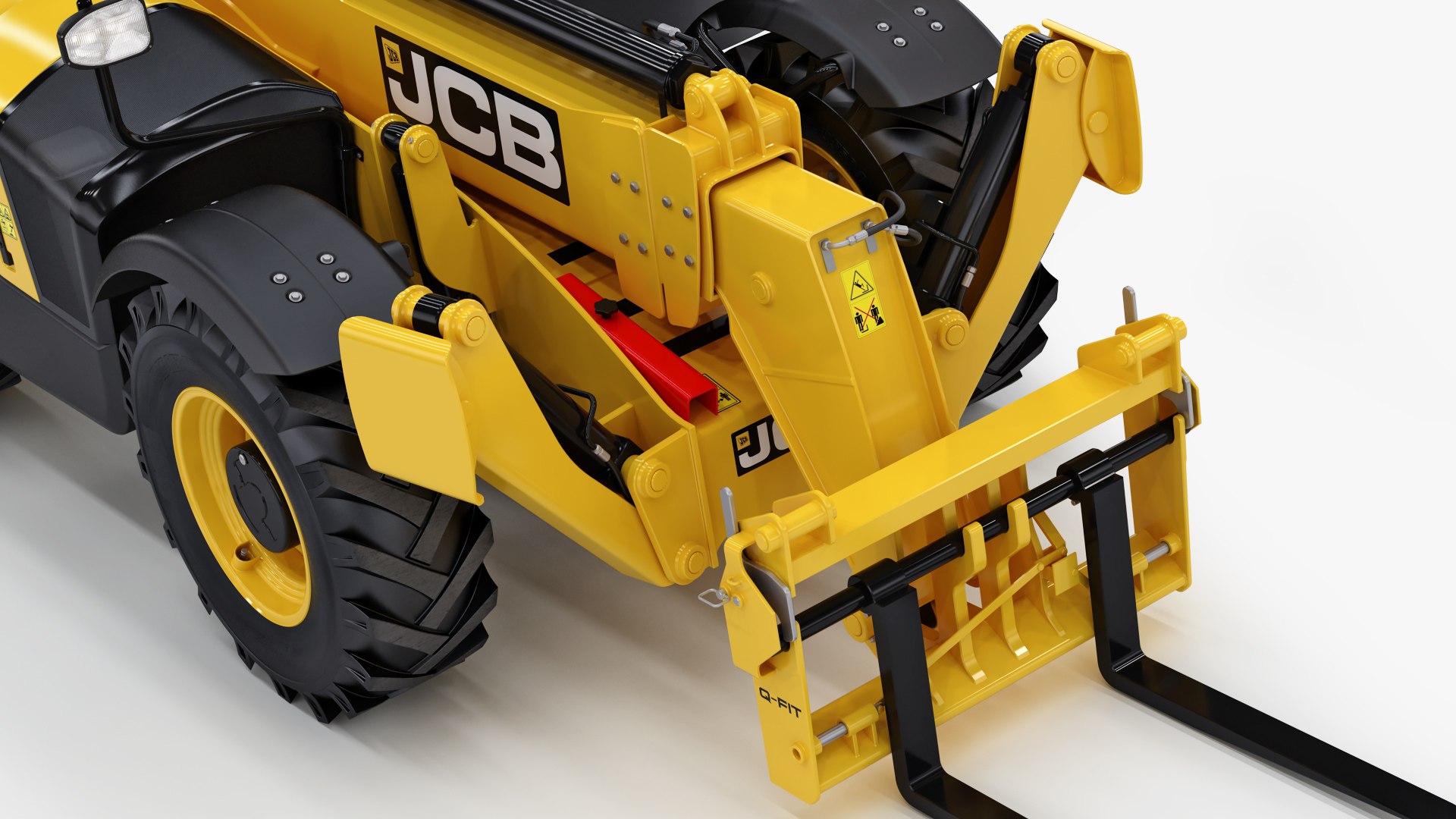 Telehandler 535-125 forklift rigged 3D - TurboSquid 1482415