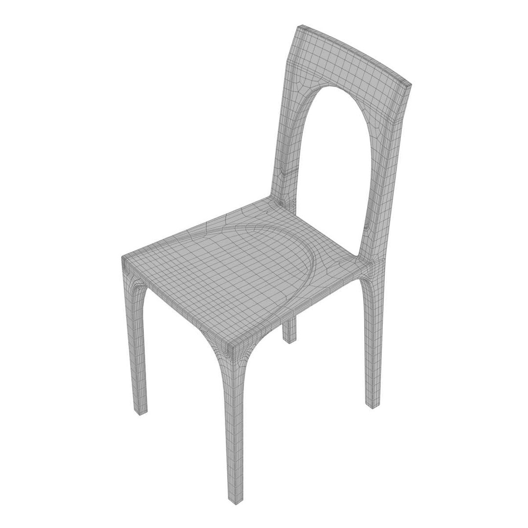 3D Model Chair Gio Paolo Castelli - TurboSquid 1666456