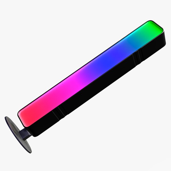 modelo 3d Barra de luz LED dinámica RGB vertical - TurboSquid 2201929