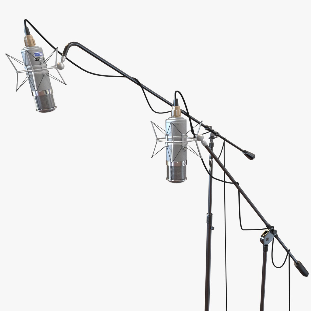 3ds Neumann U47 Microphone