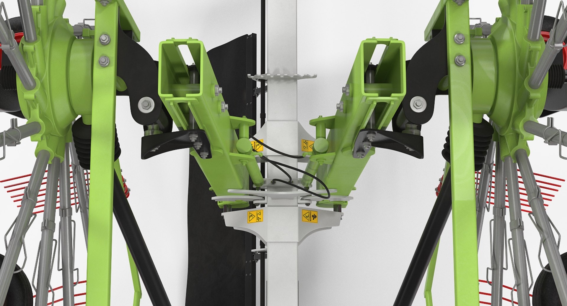 Twin Rotor Hay Rake 3D Model - TurboSquid 1332859