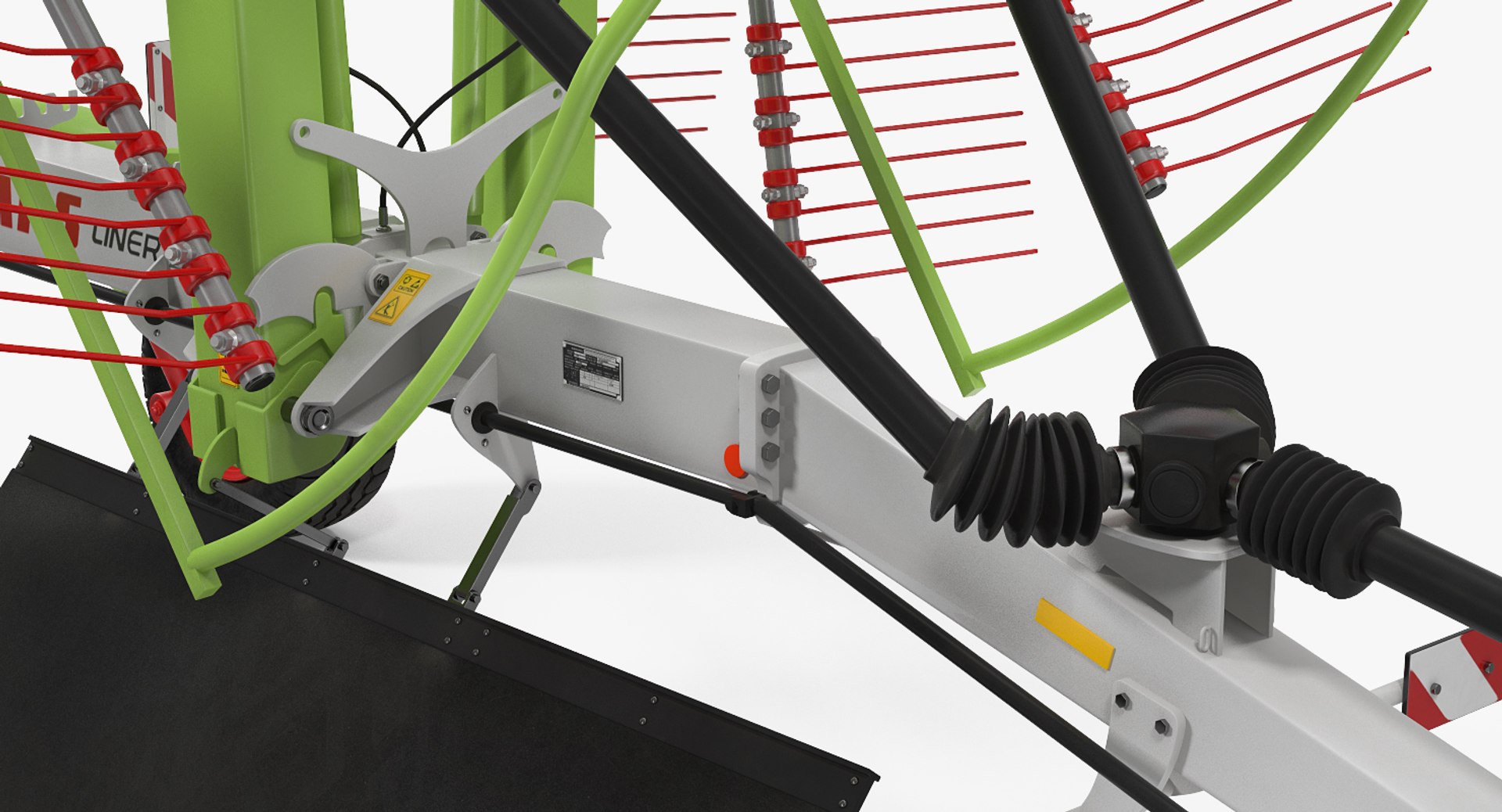 Twin Rotor Hay Rake 3D Model - TurboSquid 1332859