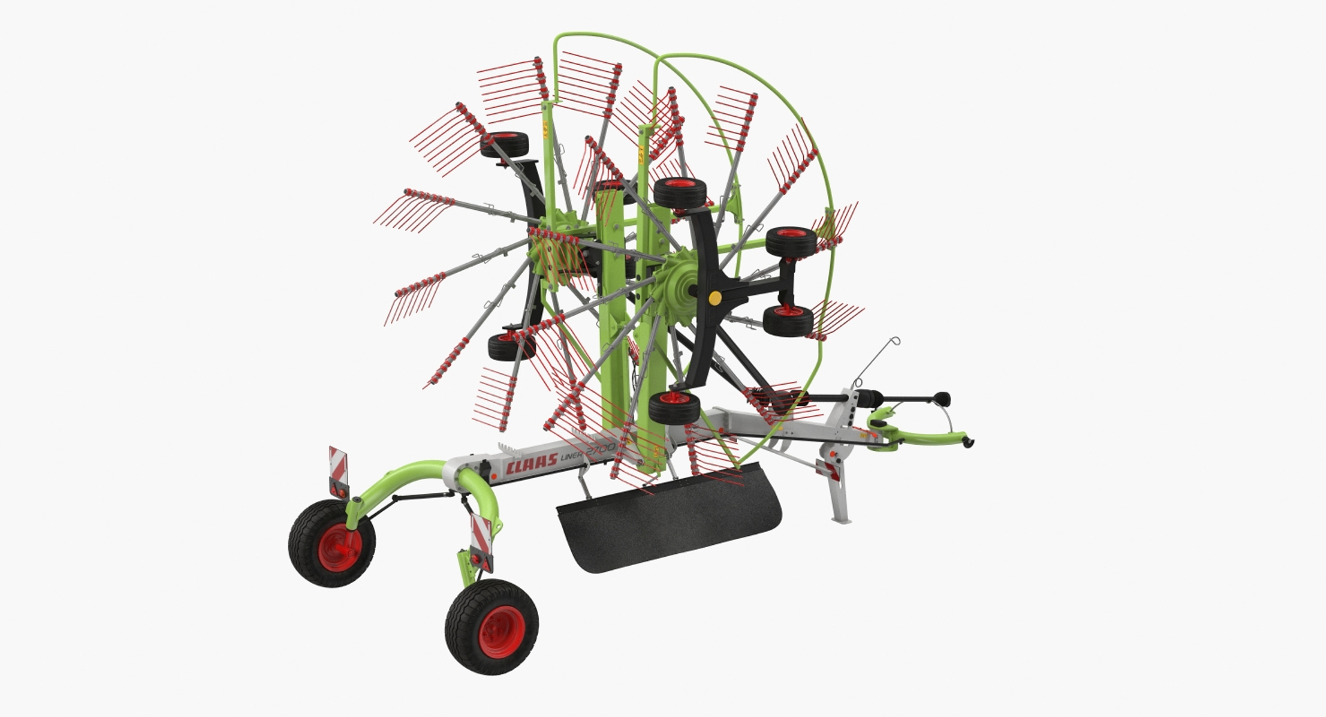 Twin Rotor Hay Rake 3D Model - TurboSquid 1332859