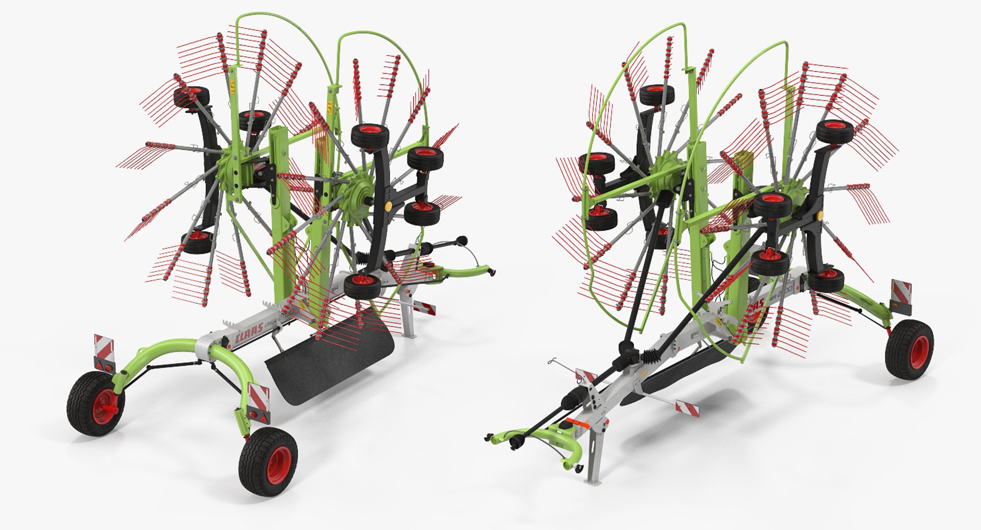 Twin Rotor Hay Rake 3D Model - TurboSquid 1332859