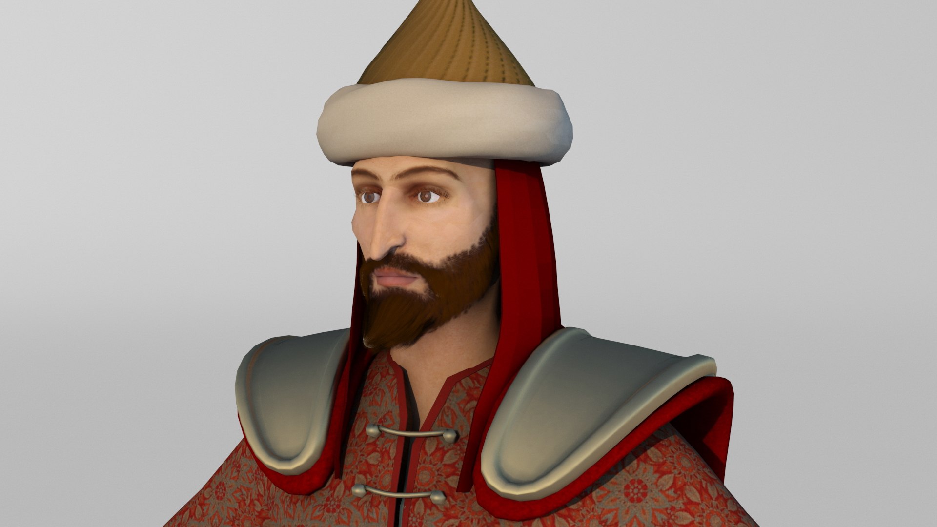 Fatih Sultan Mehmet 3D - TurboSquid 1954055
