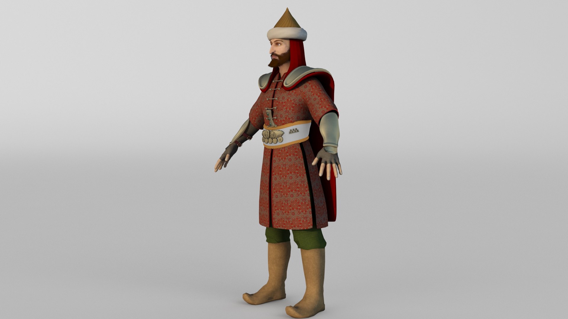 Fatih Sultan Mehmet 3D - TurboSquid 1954055
