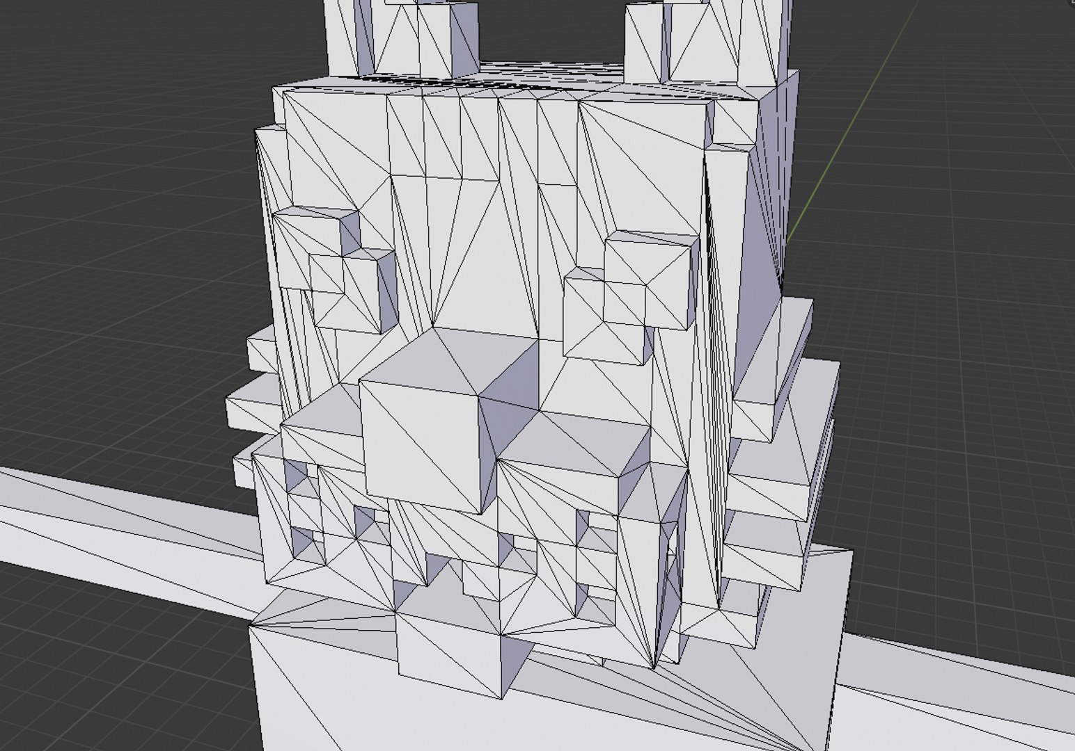 Pixel Cartoon Cat 3D Model - TurboSquid 1583869