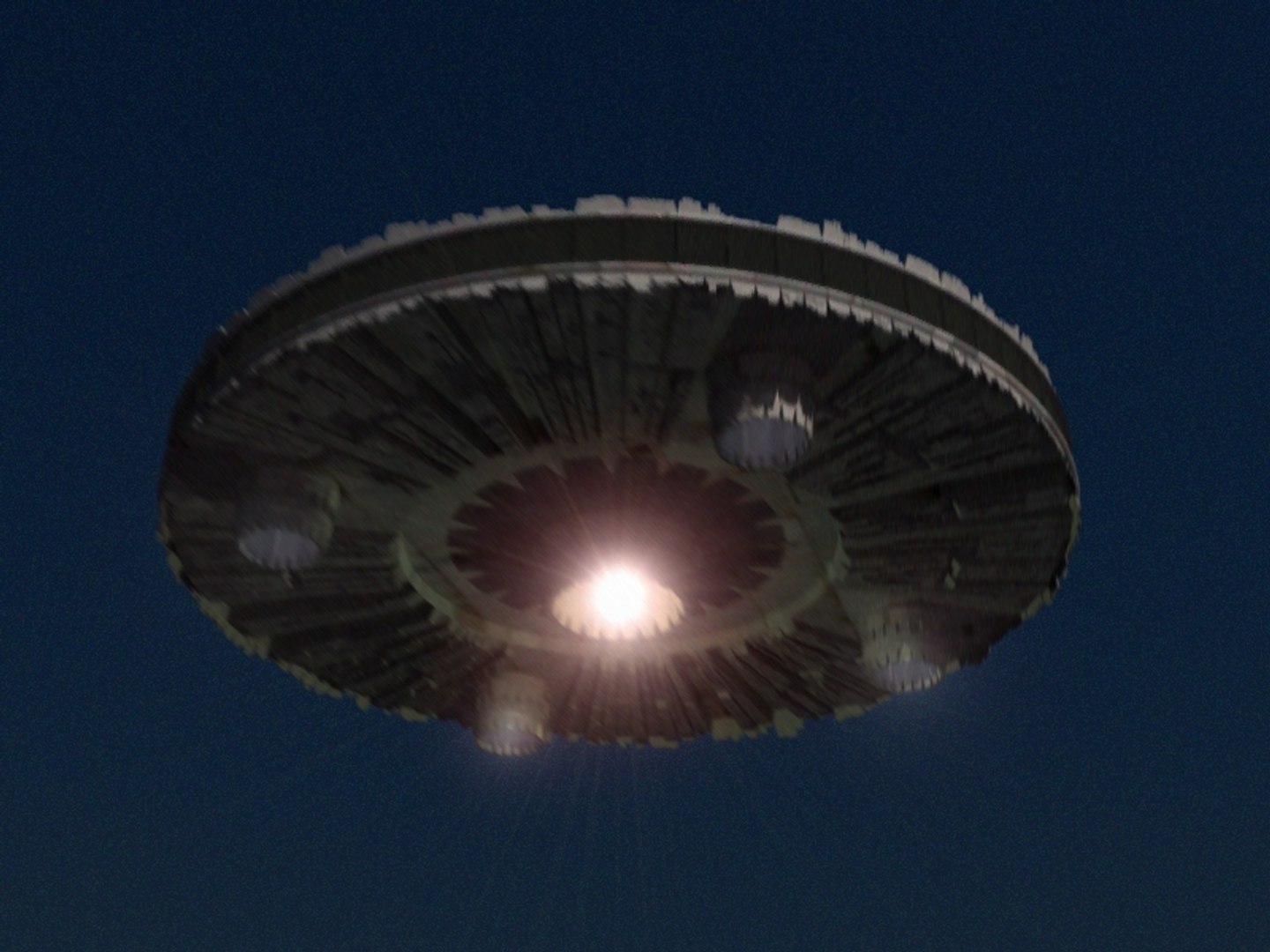 Alien Ufo 3d Model