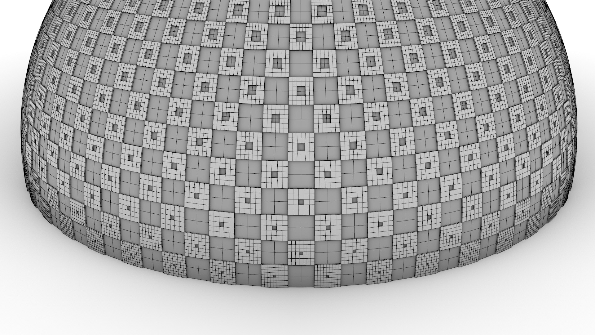 3D Parametric Square Pattern Objects - TurboSquid 2345250