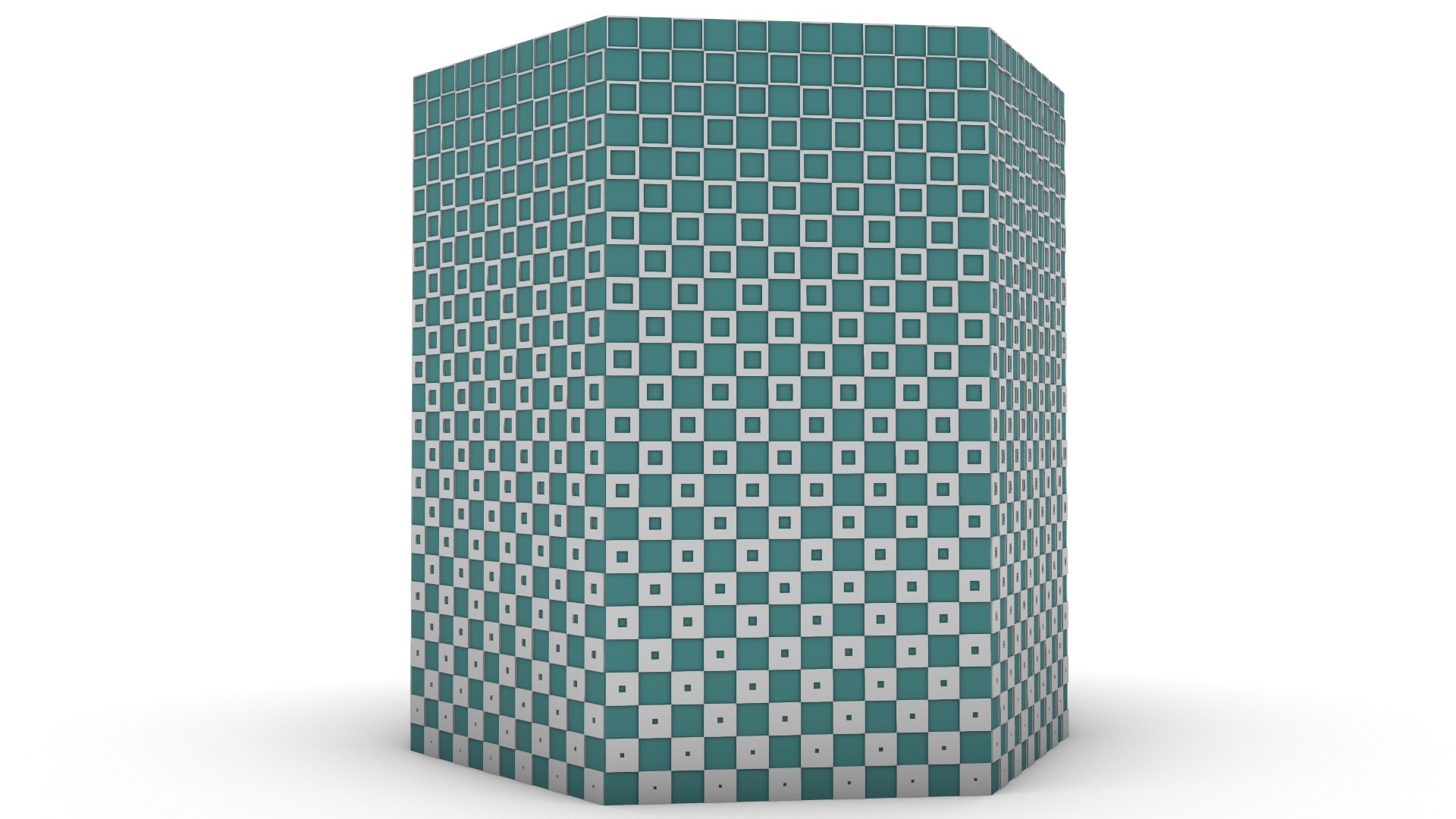 3D Parametric Square Pattern Objects - TurboSquid 2345250