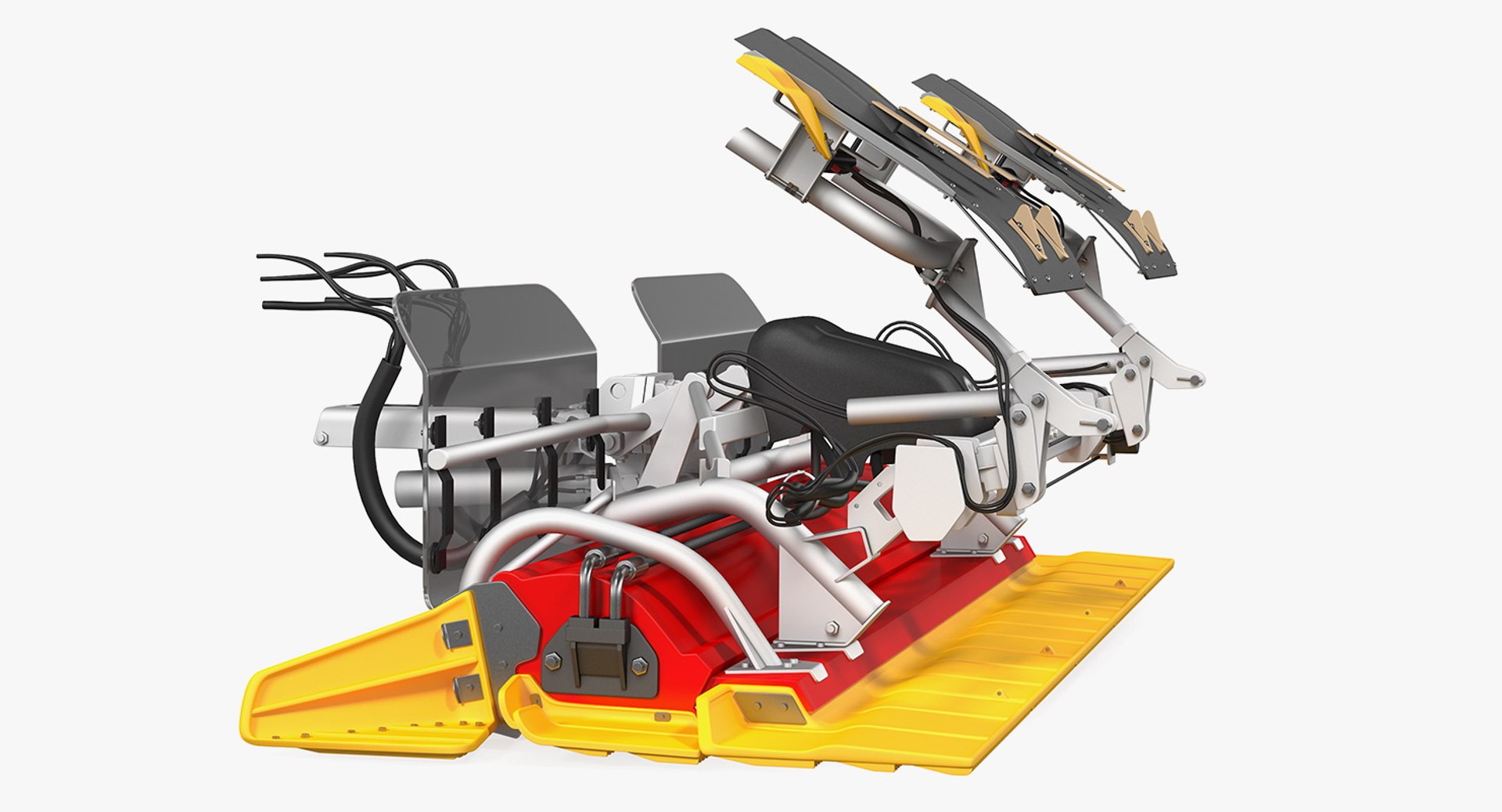 3D Trail Snow Groomer Model - TurboSquid 1401251