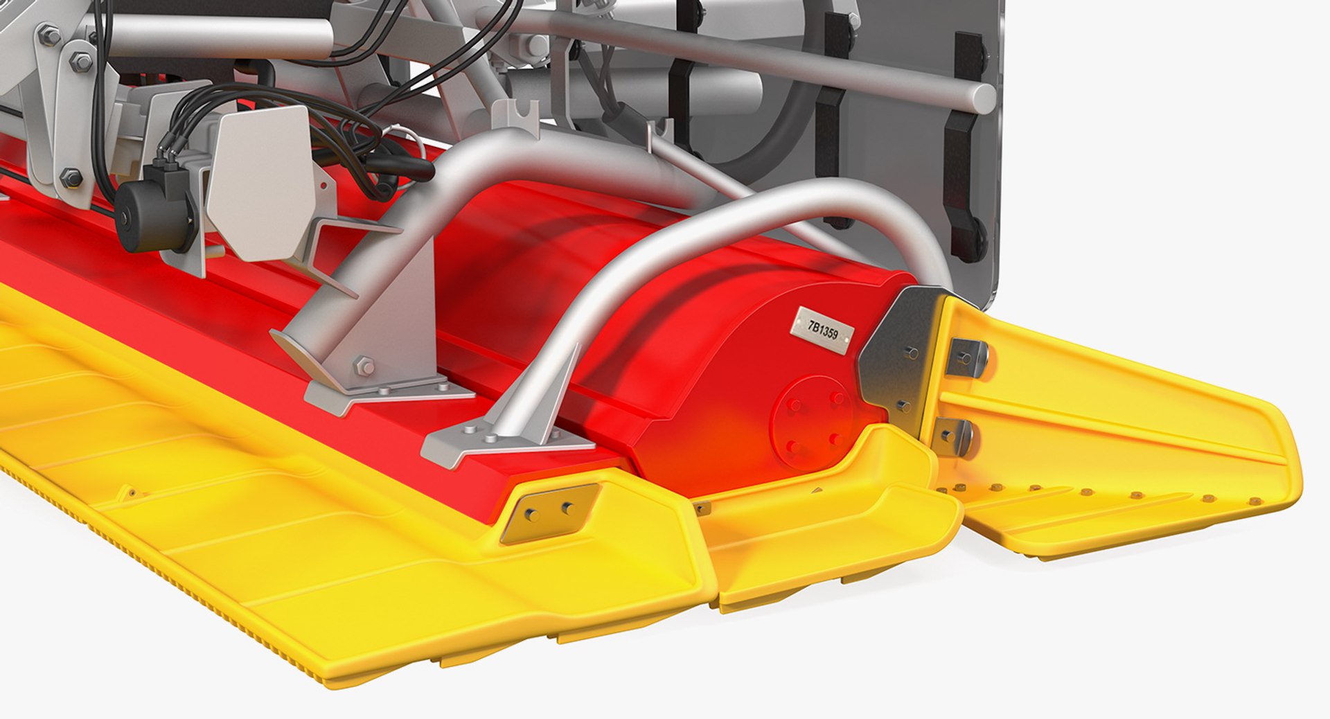 3D Trail Snow Groomer Model - TurboSquid 1401251
