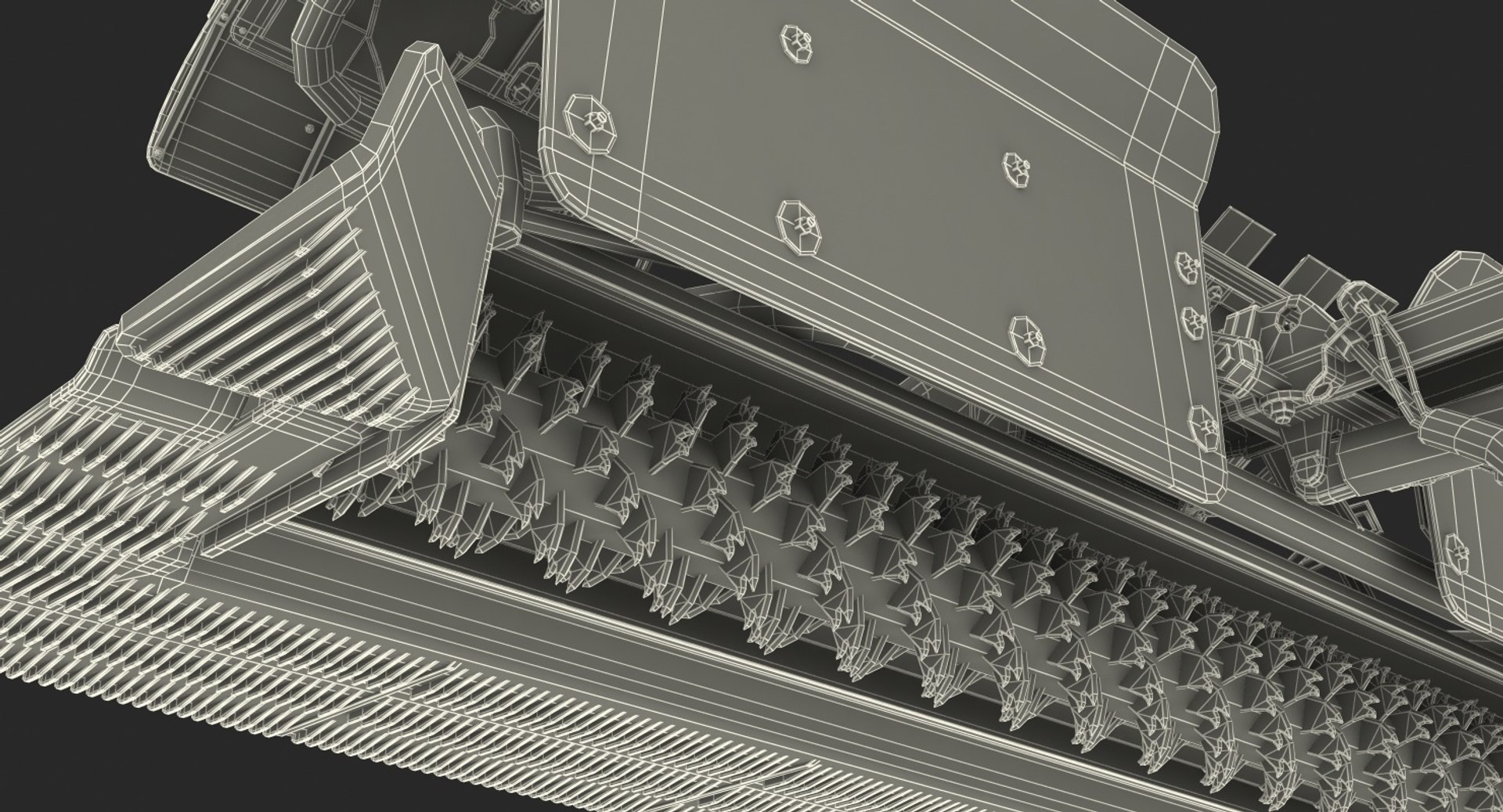 3D Trail Snow Groomer Model - TurboSquid 1401251