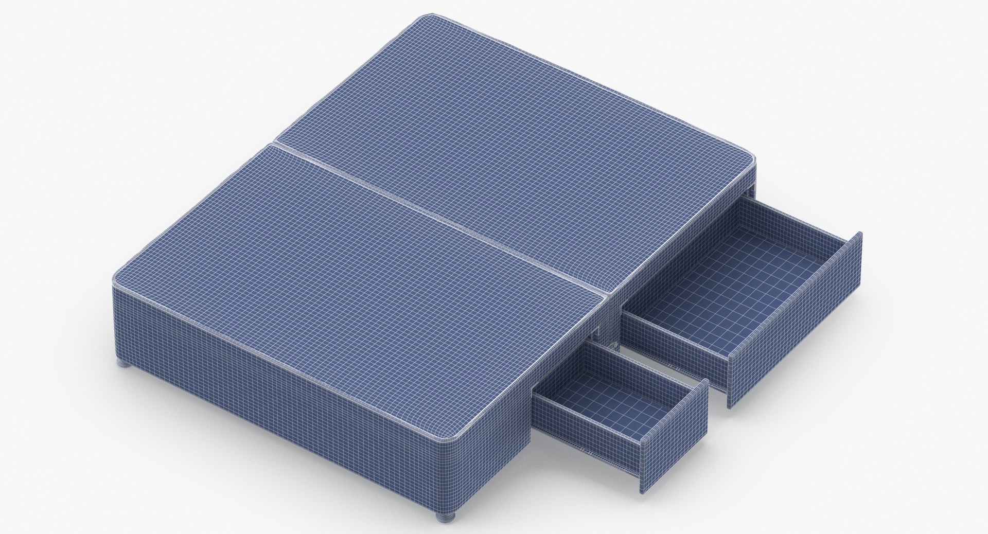 Bed Base 08 Mint 3D Model - TurboSquid 1469048