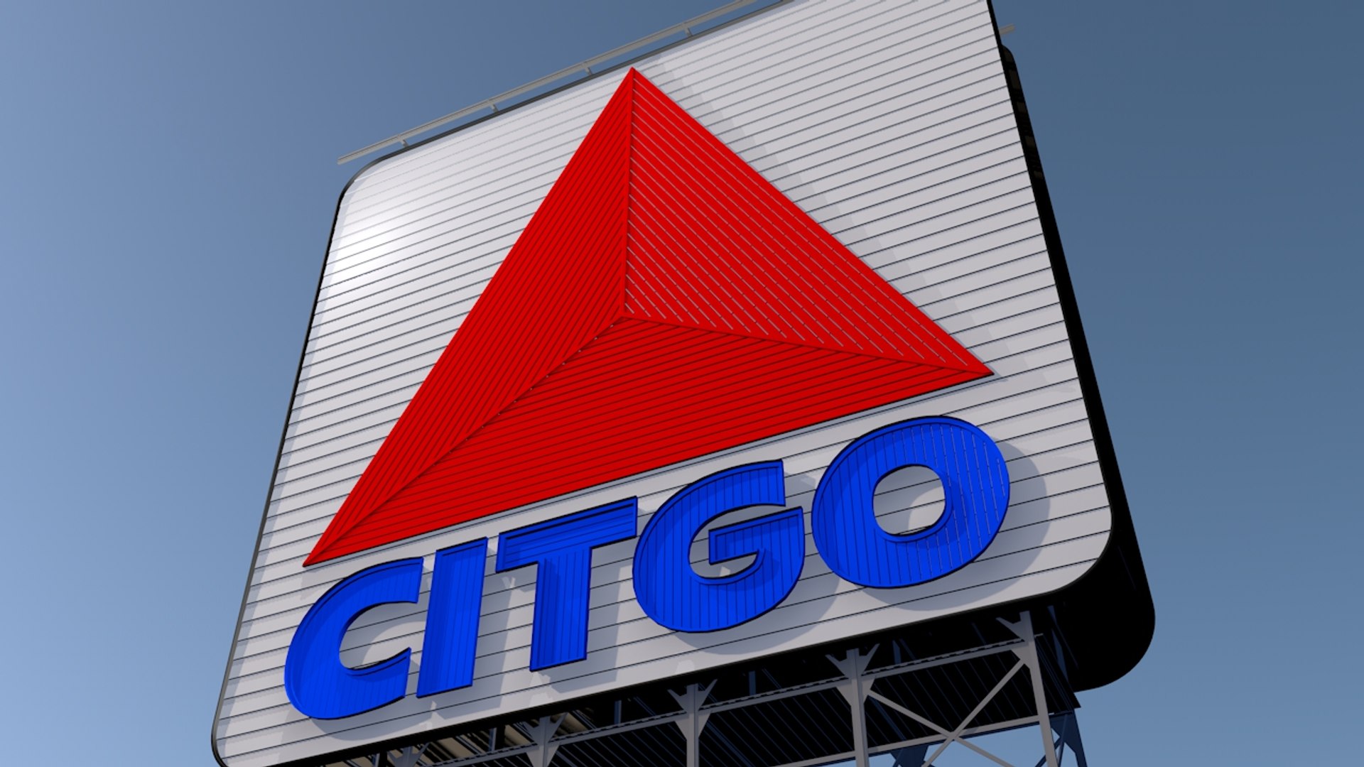 boston citgo sign c4d