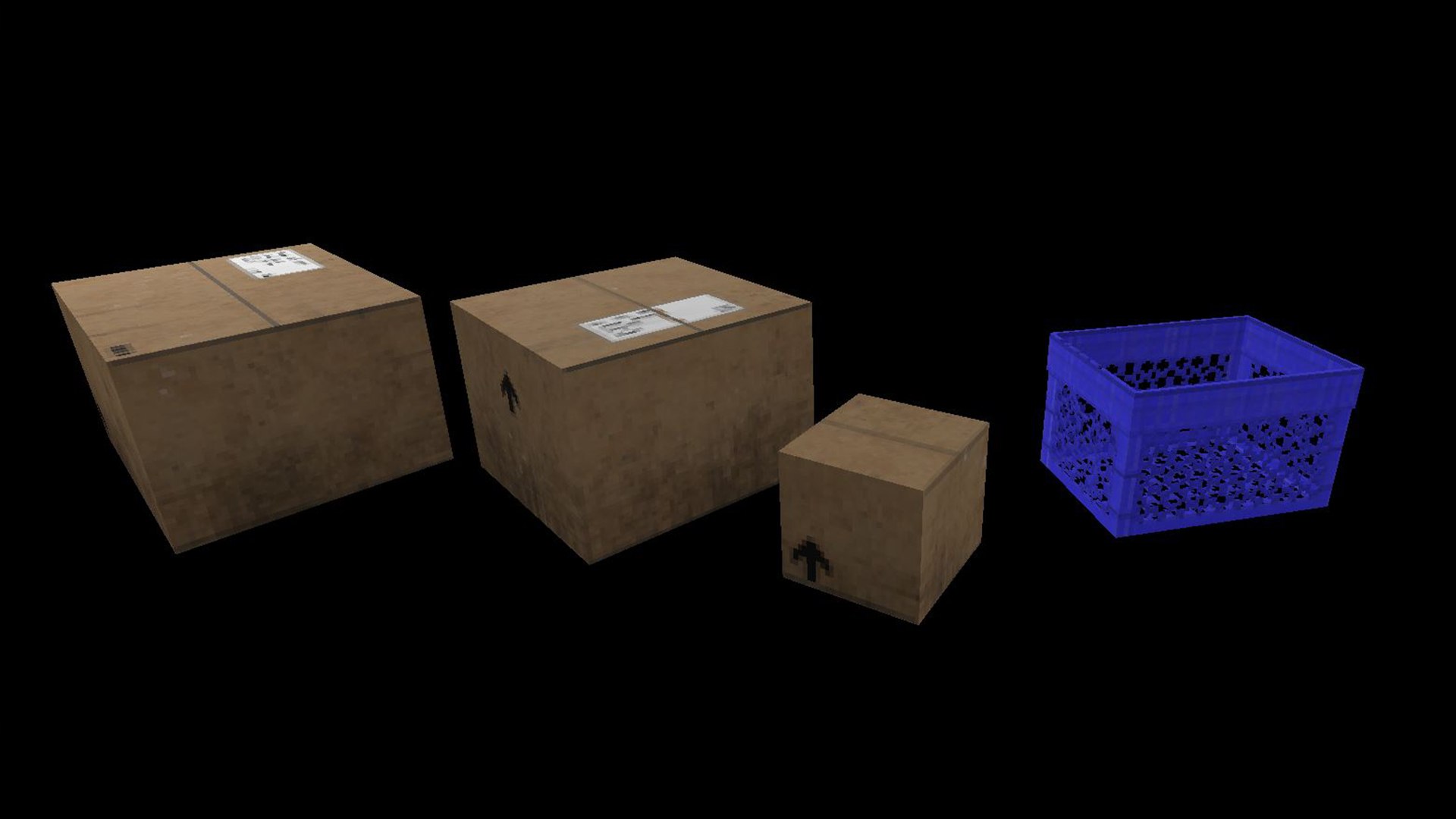 Retro Prop Set - PSX Style - 37 Pieces 3D Model - TurboSquid 1718246