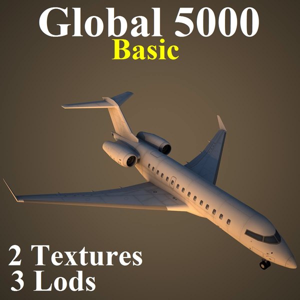 3d boeing basic airliner model