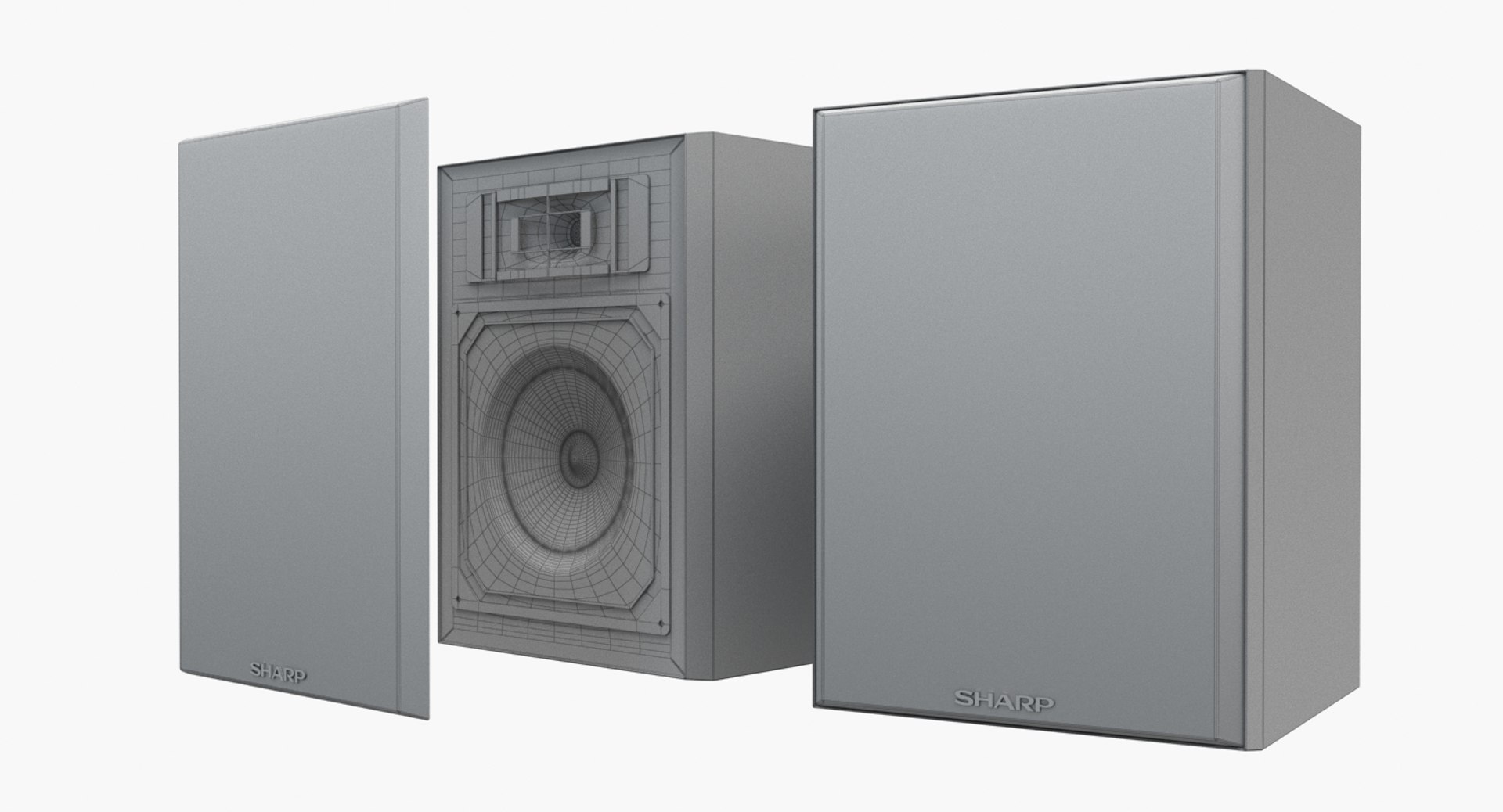 max sharp oldschool speakers