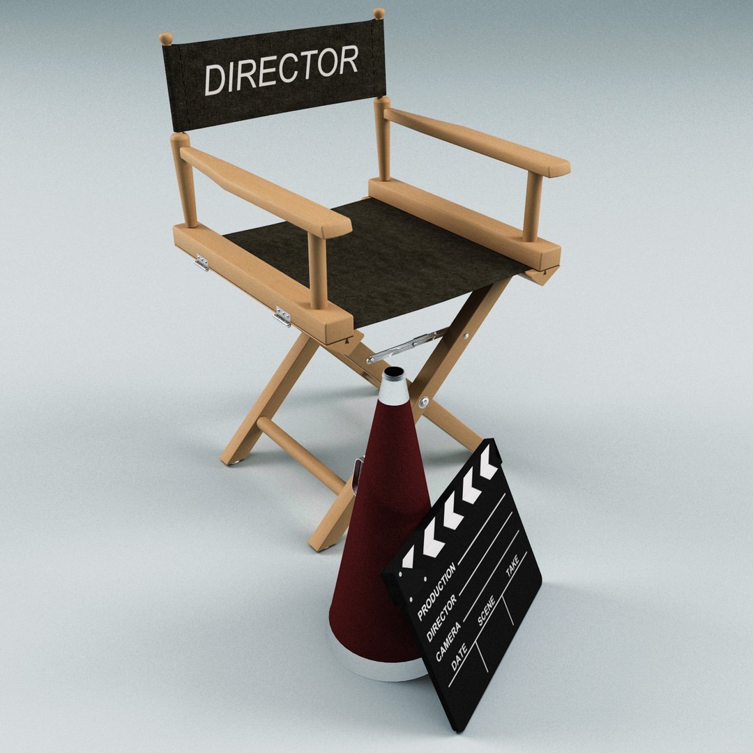 3d Director Set Model