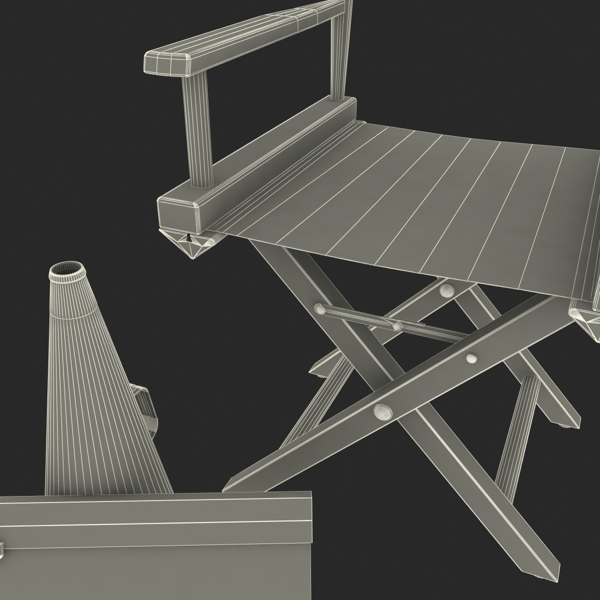 3d director set model