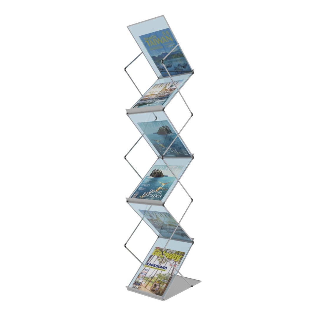 3D Folding Brochure Stand - TurboSquid 1456557