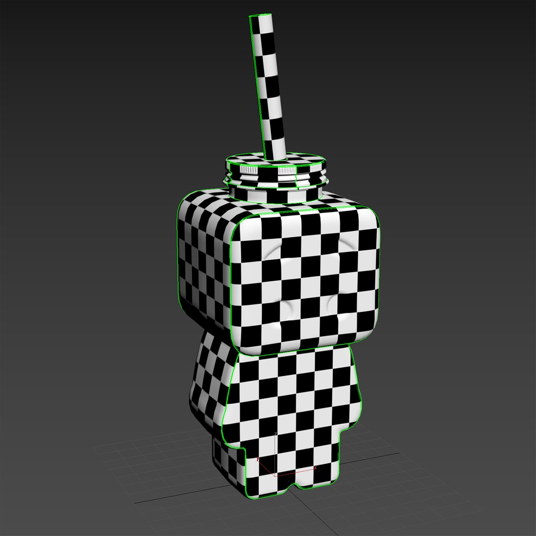 3D PET Bottle Boxhead - TurboSquid 2281207