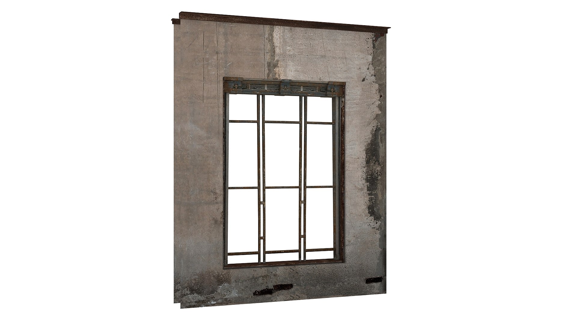 3D 3 Models Industrial Metal Windows 01 - TurboSquid 1740393